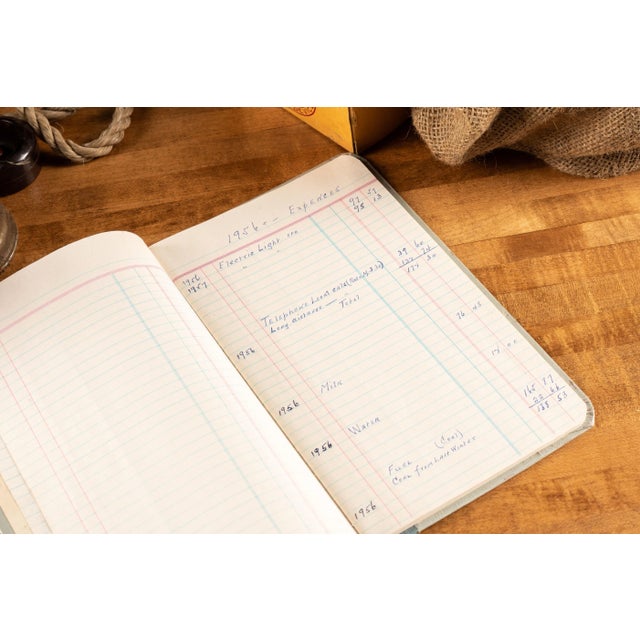 1950 American Ledger Book | Chairish