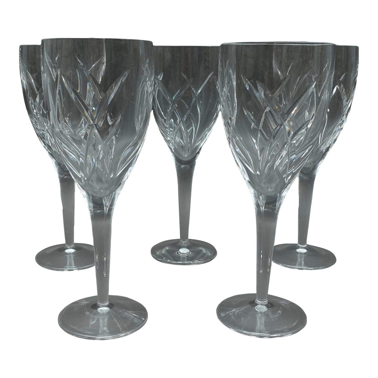 Mid 20th Century Waterford Crystal John Rocha Signature Large Wine ...