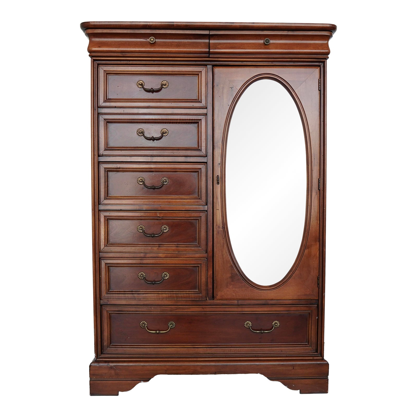 Vintage Lexington Chez Michelle Wardrobe Chiffonier | Chairish