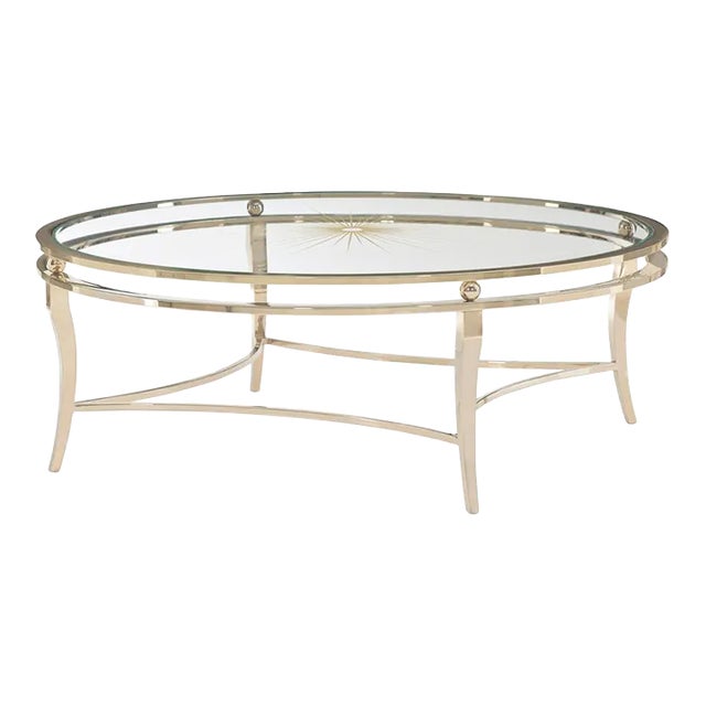 Round Modern Cocktail Table | Chairish
