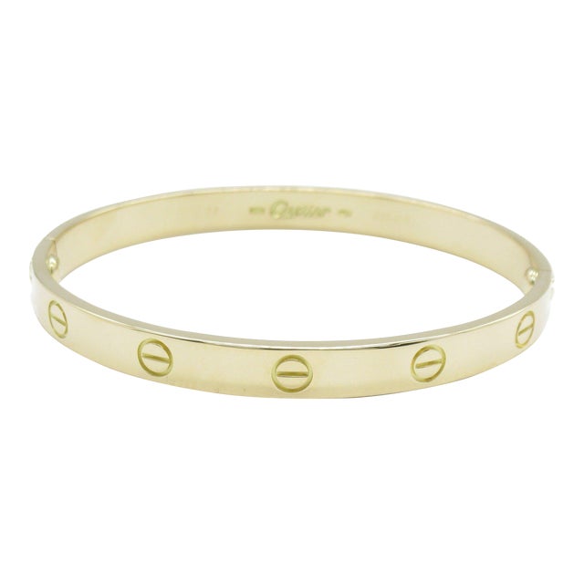 Cartier Love Bracelet Gold K18 [Yellow Gold] | Chairish