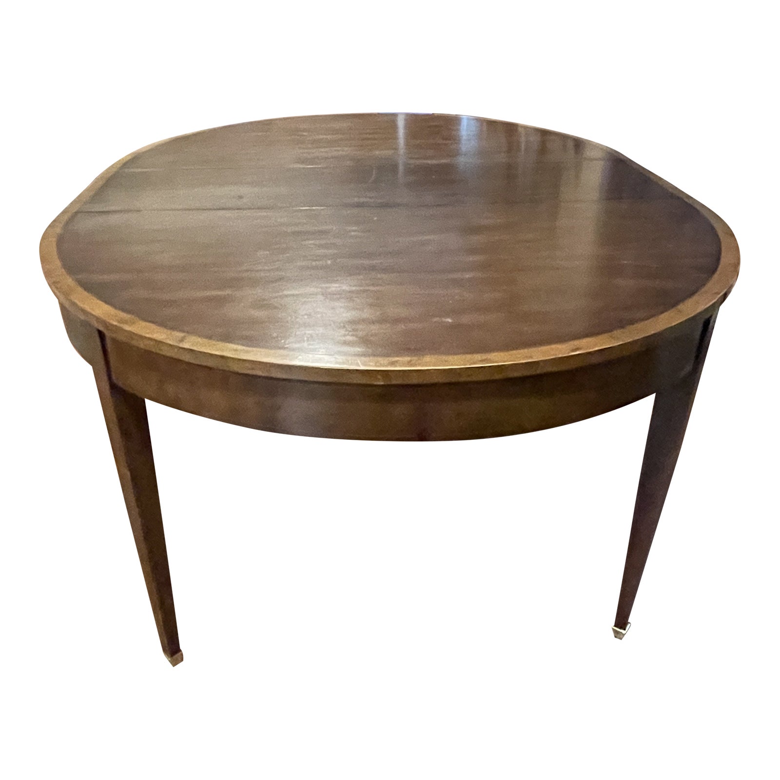 Small Traditional Oval Dining Table | Chairish
