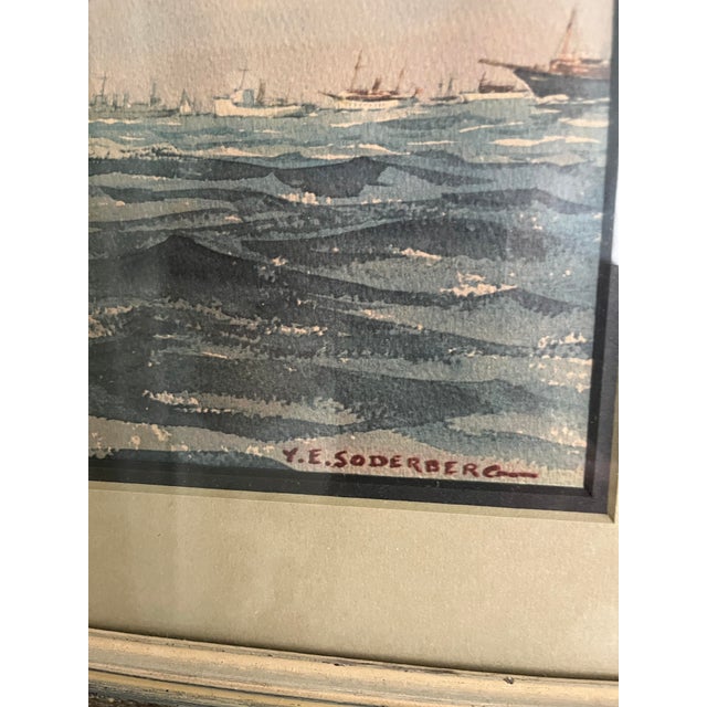 A Pair of Prints by Mid 20th Century Artist Yngve Edward Soderberg ...