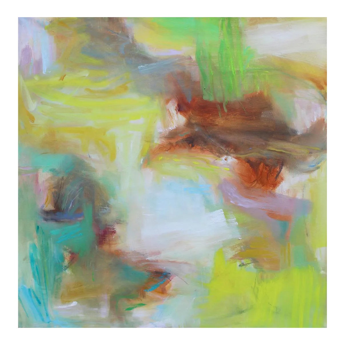 "Appalachian Spring" by Trixie Pitts Abstract Expressionist Landscape ...