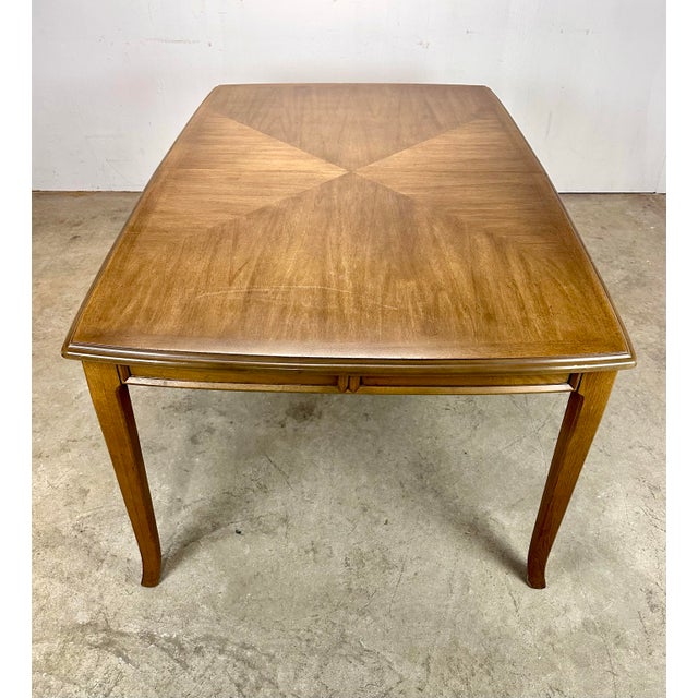Mid Century Modern Drexel “Collage” Dining Table With 2 Leaves | Chairish