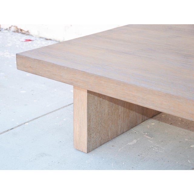 Rift Sawn Oak Coffee Table Made to Order by Petersen Antiques | Chairish