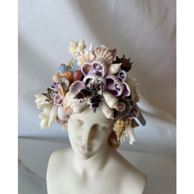 Christa's South Seashells Small Aphrodite Head | Chairish