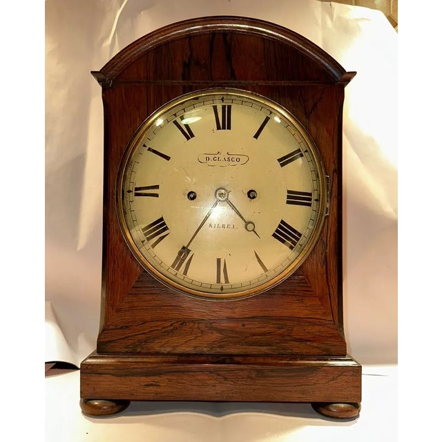 19th Century English/Irish Twin Fusee Bracket Mantel Clock- Regency ...