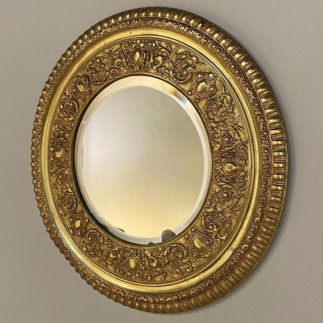 19th Century Gilt Bronze Mirrored Plateau | Chairish