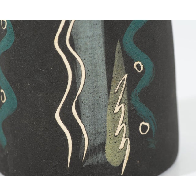 Charles and Alice Smith Chalice California Pottery Pitcher | Chairish