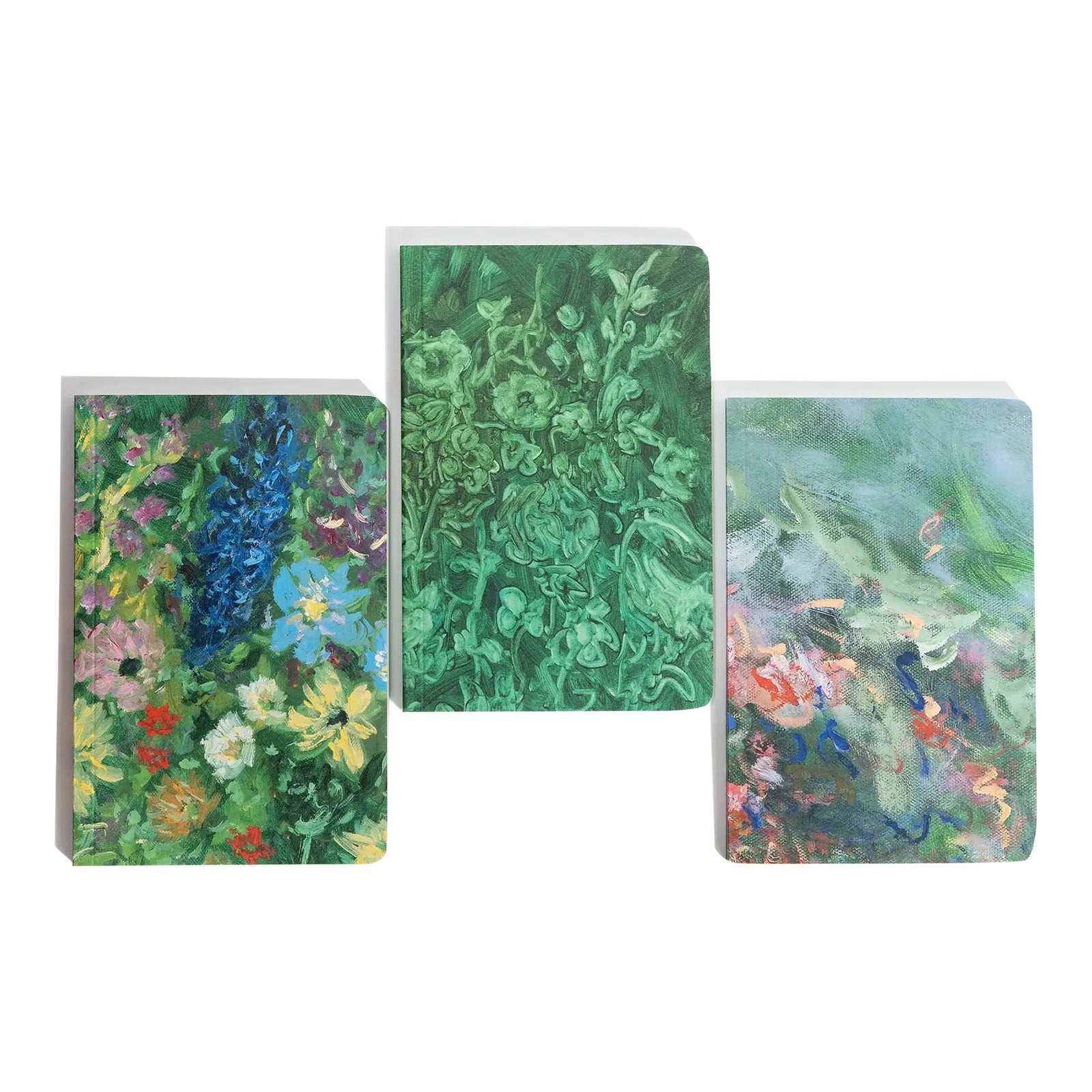 Set of 3 Pocket Journals - Impressions of the Secret Garden | Chairish