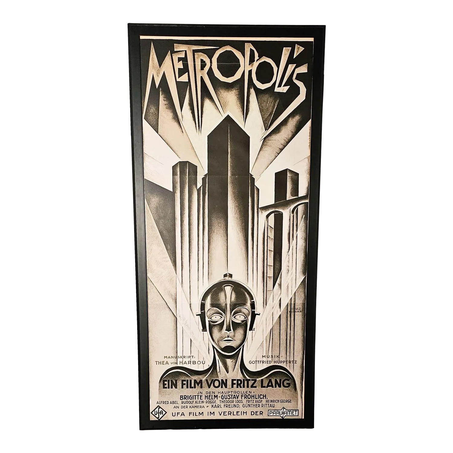 Vintage Metropolis Poster | Chairish