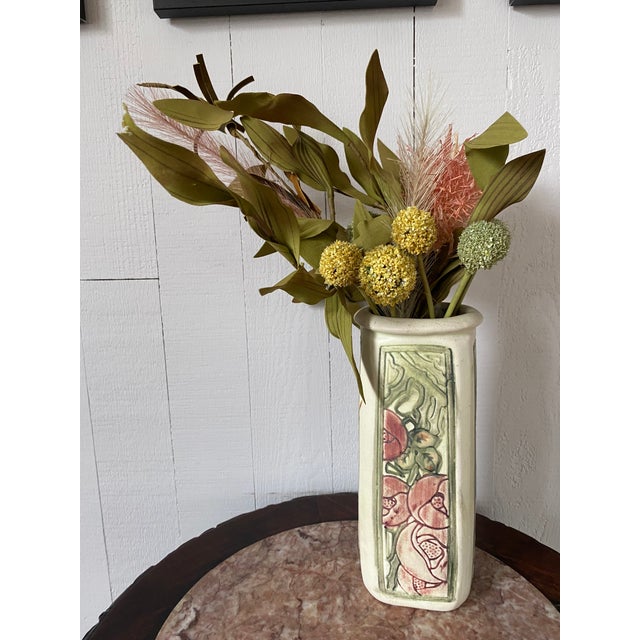 1920s Weller Pottery Roma Arts and Crafts Art Pottery Vase | Chairish