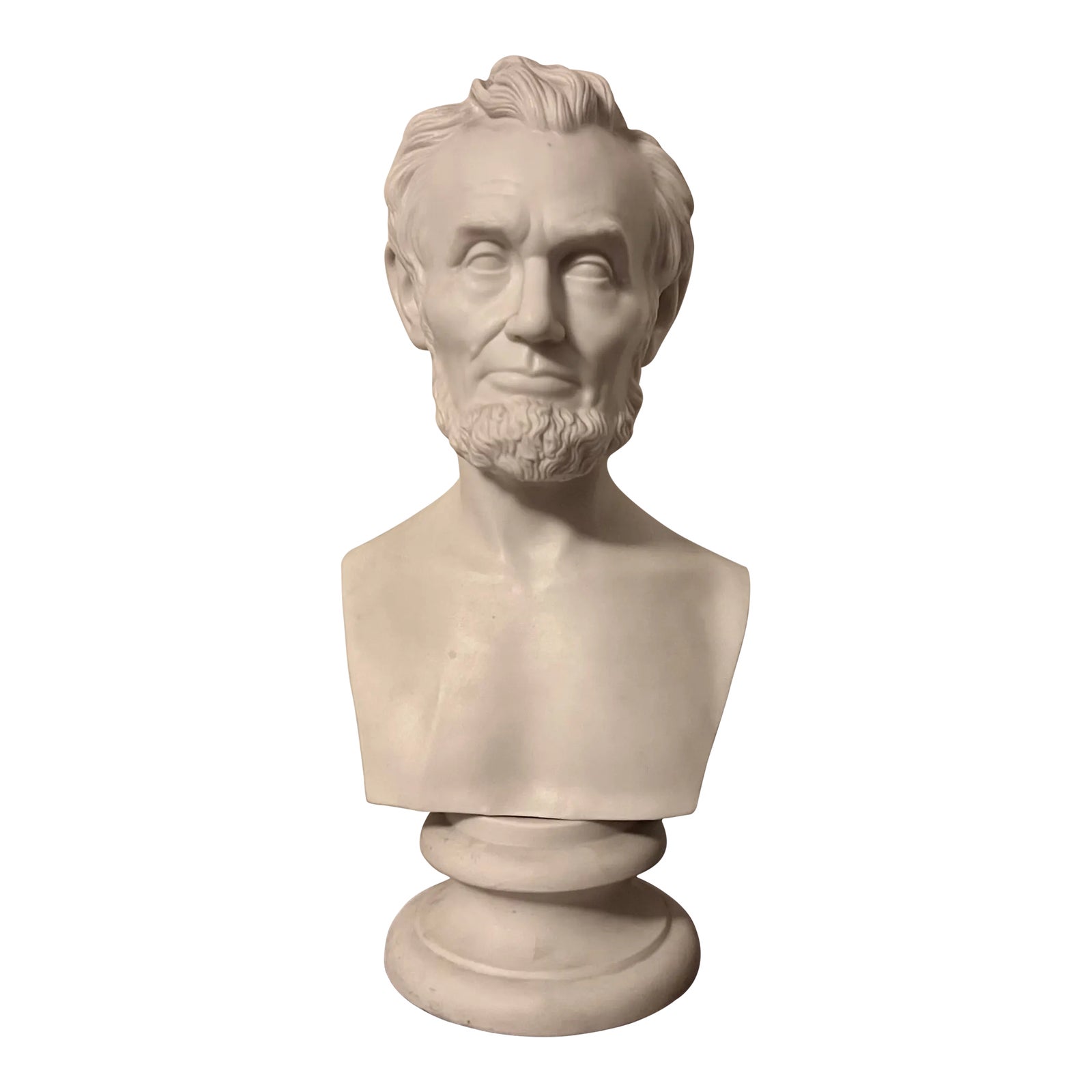Antique 19th Century Parian Porcelain Portrait Library Bust of ...