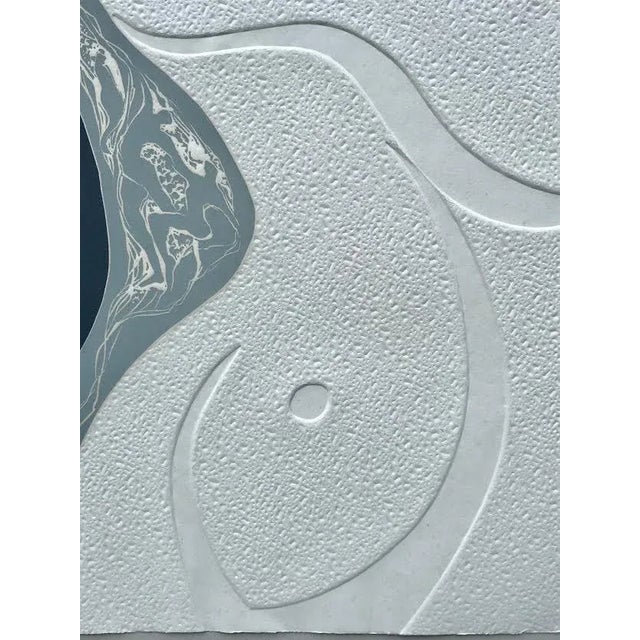 Modernist Expressionist Figurative Lithograph by Mickie Rosen 1/25 ...