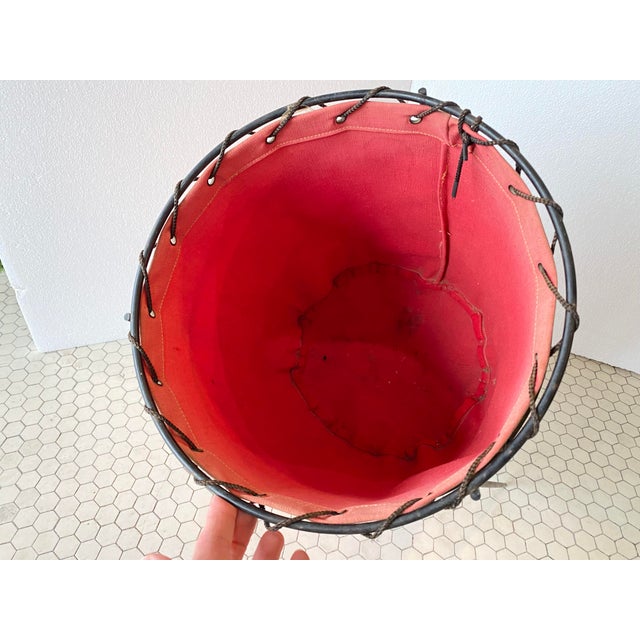 1950s Mid Century Modern Metal Wire Waste Basket by Seymour Robins for ...