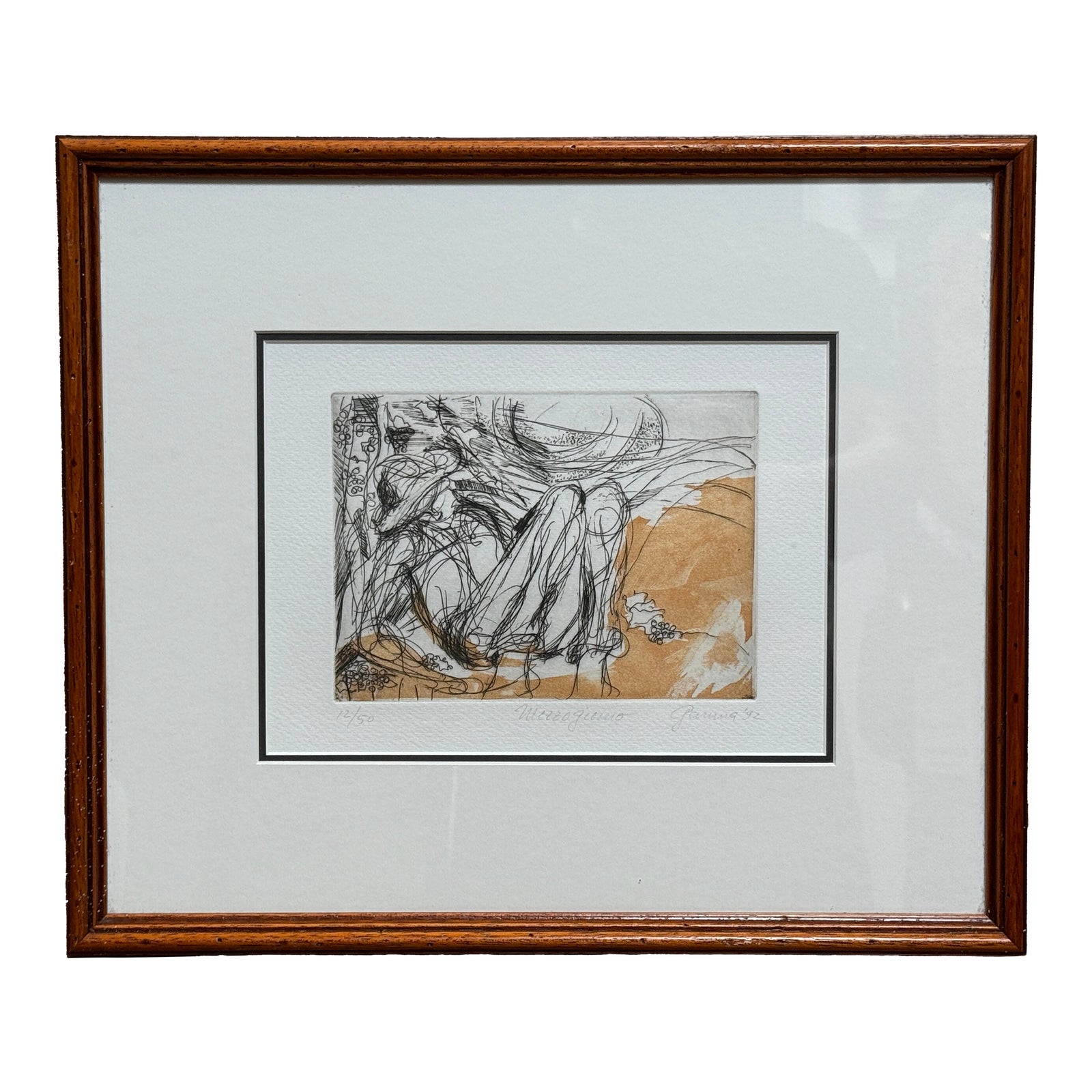 Maria Gemma Empson "Mezzogiorno" Limited Edition, Framed | Chairish