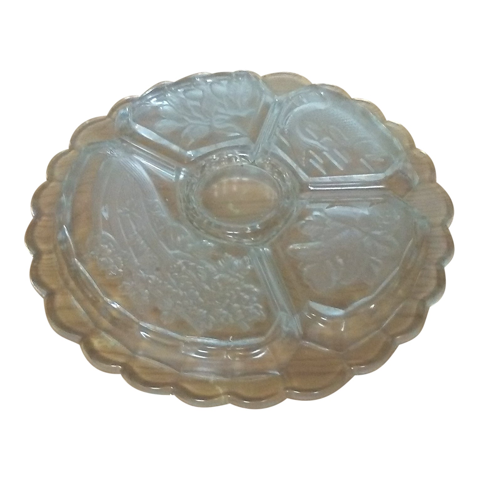 Mikasa Crystal Serving Platter Chairish