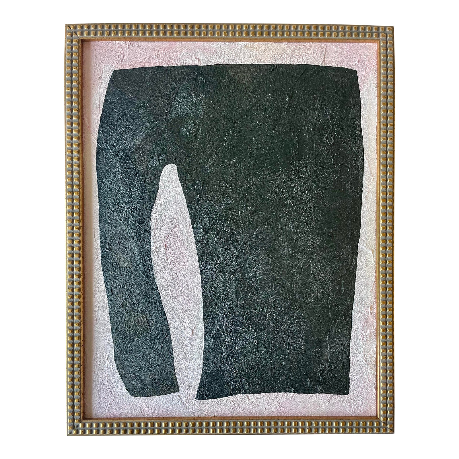 2025 "Fesso" Abstract Minimalist Painting on Canvas by Artist r.k. Red ...