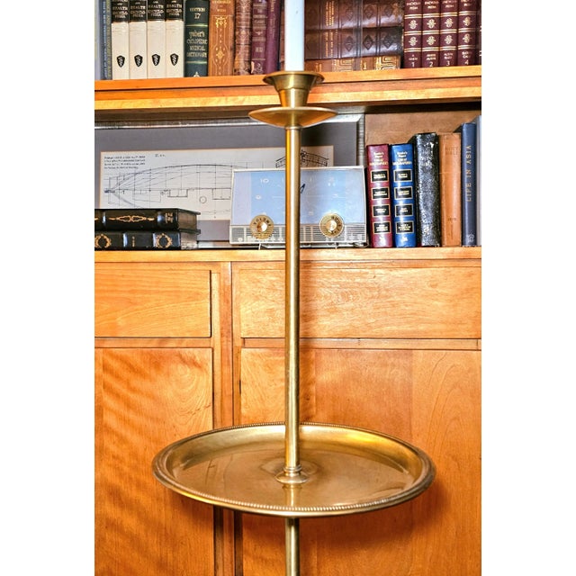 1960s Frederick Cooper Brass Table Floor Lamp | Chairish