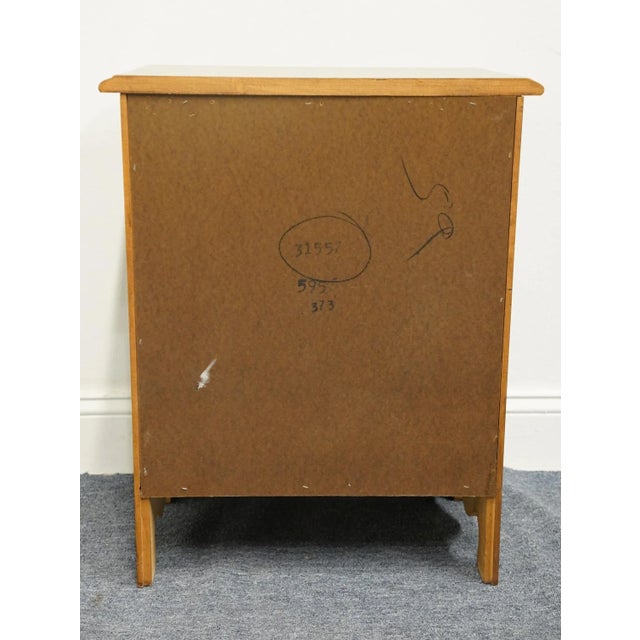 Salem Square Solid Hard Rock Maple Colonial Early American 20" Open ...