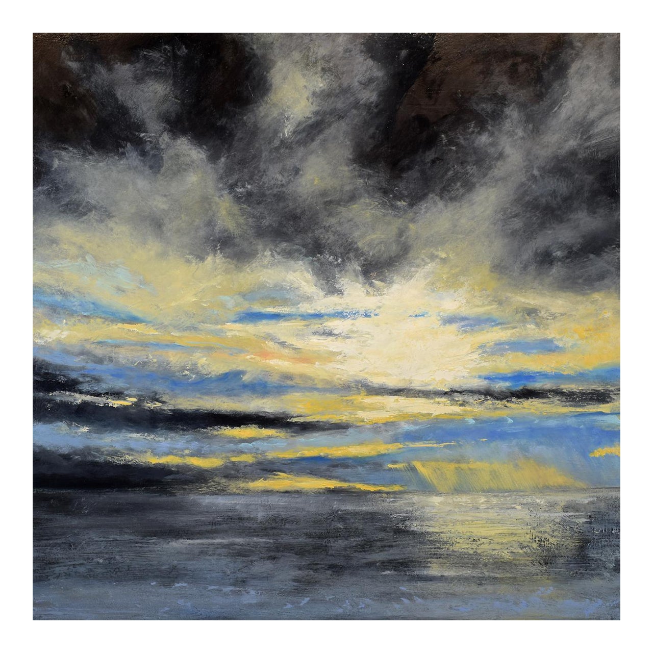 Good Morning Sunshine-0ne of a Kind Oil Painting by Rich Gombar | Chairish