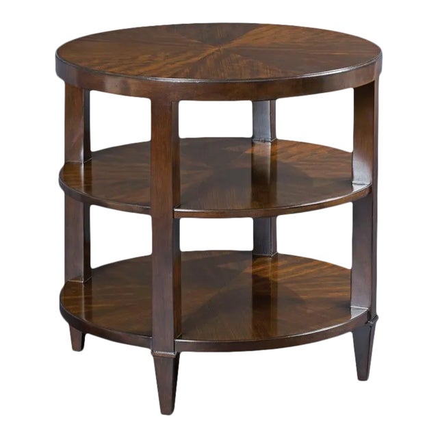 Graham Tier Table in Brown | Chairish