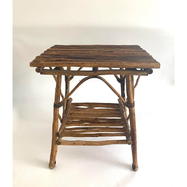 Artisan Crafted Twig Table | Chairish