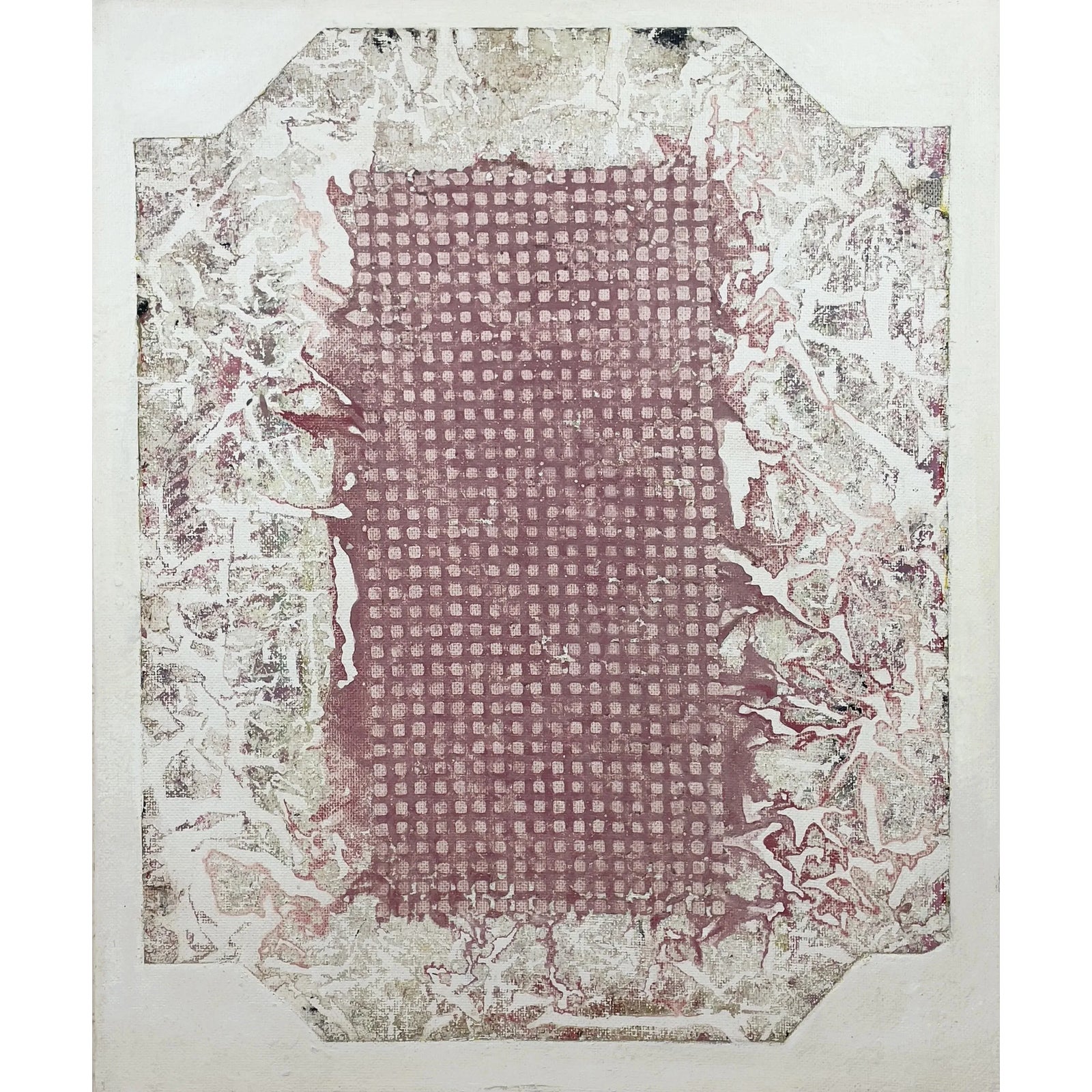 "Wrapper" Contemporary Abstract Painting by Prunella Clough | Chairish