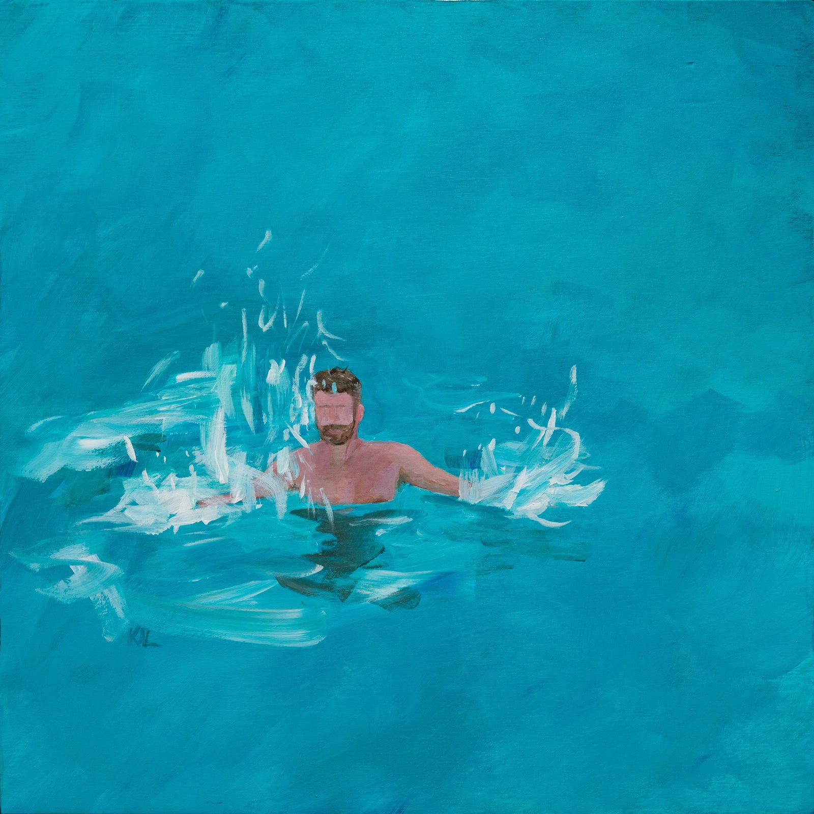 Immersion Original Painting by Kory Alexander | Chairish