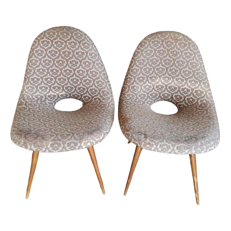 Set of Vintage Chairs, 1960s | Chairish