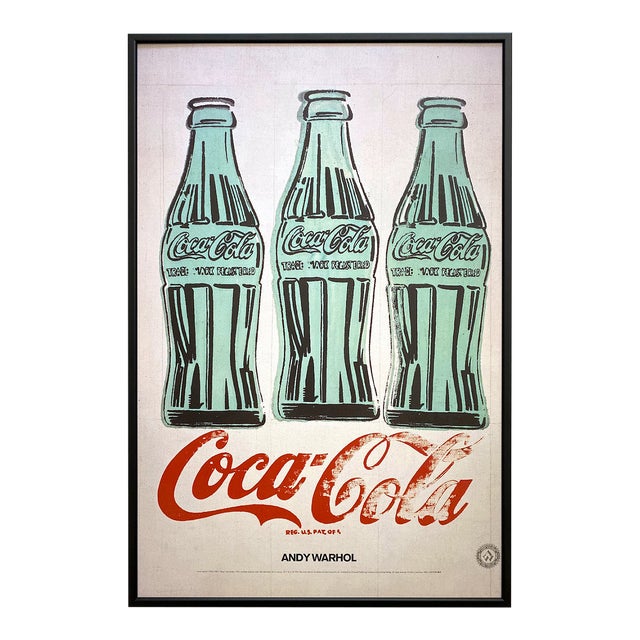 Andy Warhol Foundation Vintage 1996 Lithograph Print Framed Pop Art ...