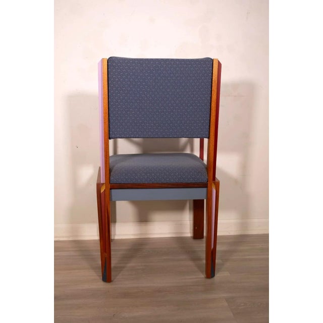 Ralph Rye Variations Armchair Signed Postmodern Hand Painted Wood 22k ...