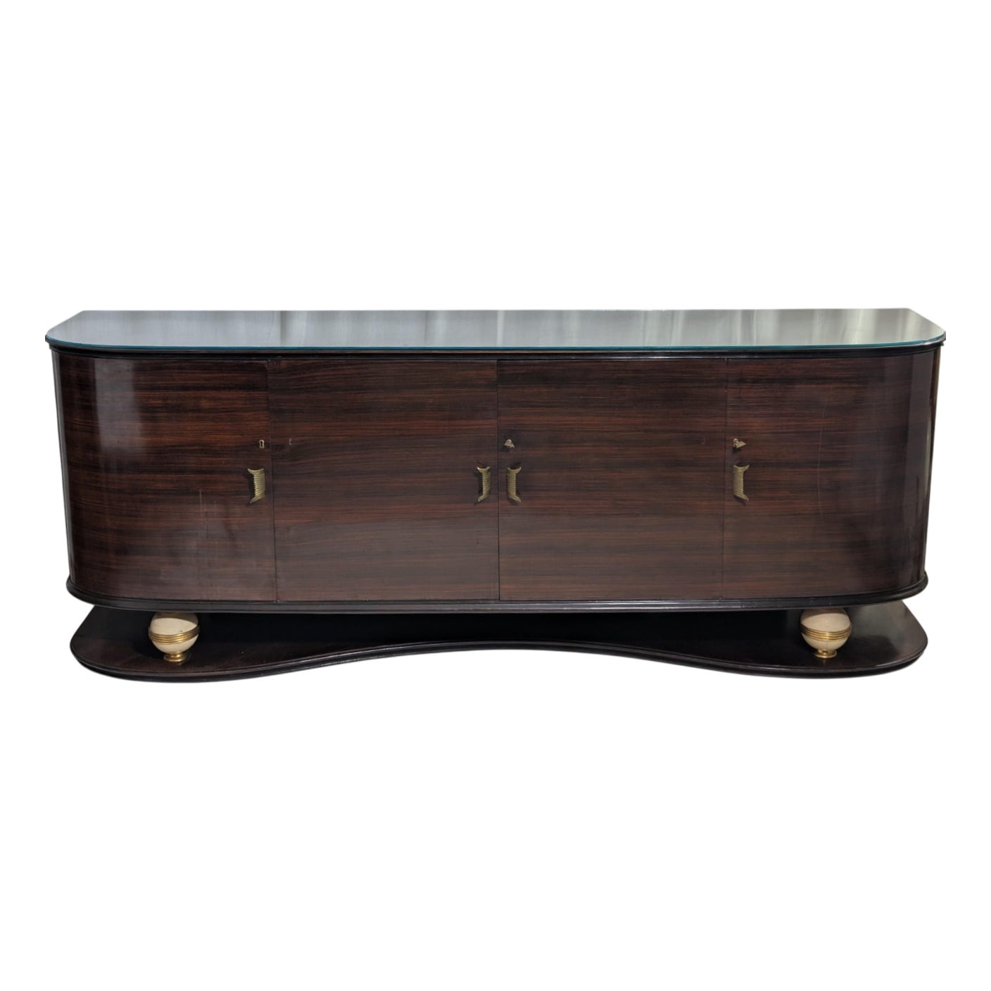 Italian Sideboard attributed to Vittorio Dassi, 1950s | Chairish