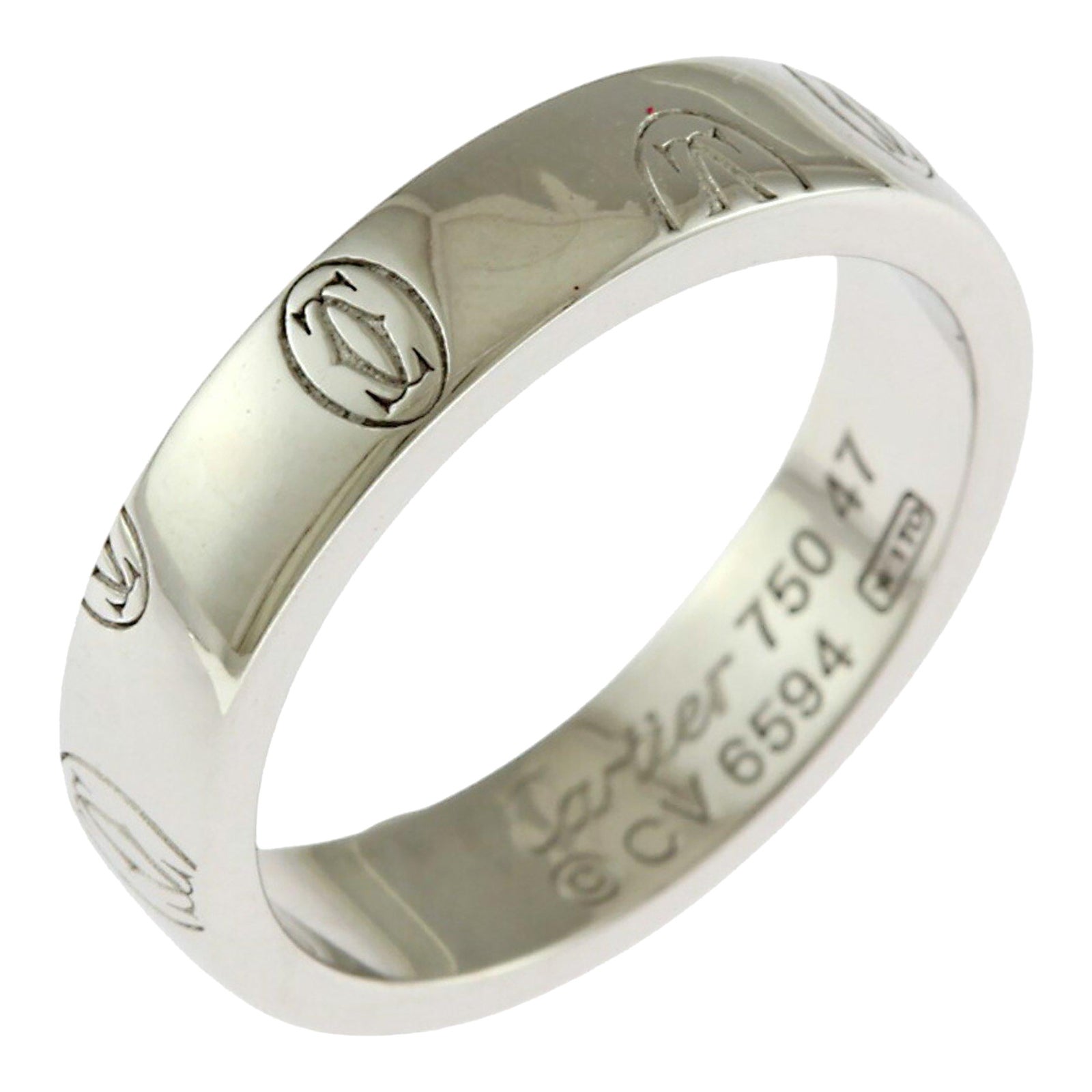 Cartier Happy Birthday Ring, Size 7, 18K, Women's, Size 7 | Chairish