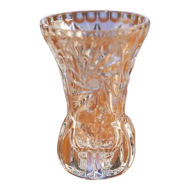 Contemporary Huta Julia Crystal Vase | Chairish