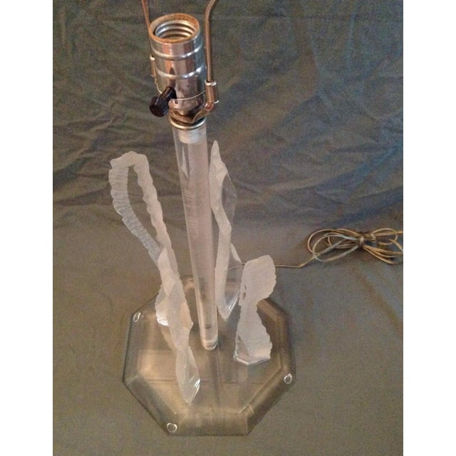 1970’s Glacier Arctic Iceberg Table Lamp - a Pair | Chairish