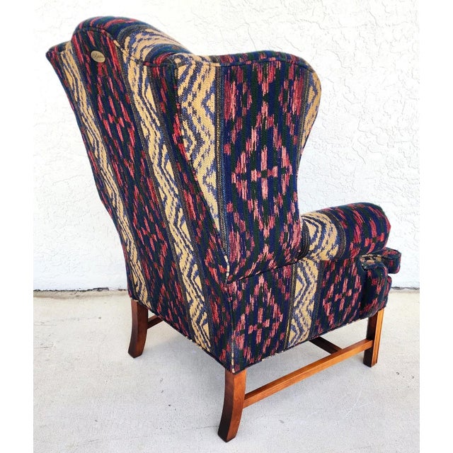 Bob Timberlake Wingback Chair Lodge Cabin Rustic Oversized | Chairish
