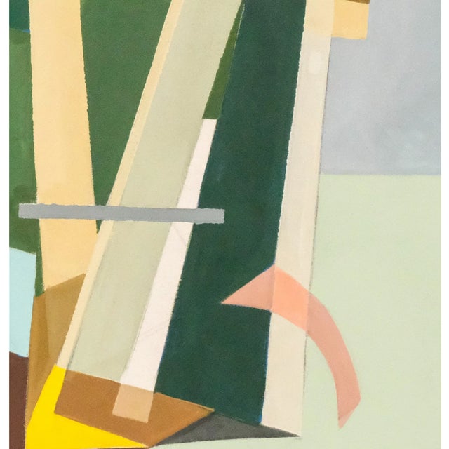 Abstract Mid-Century Modern Original Painting | Chairish