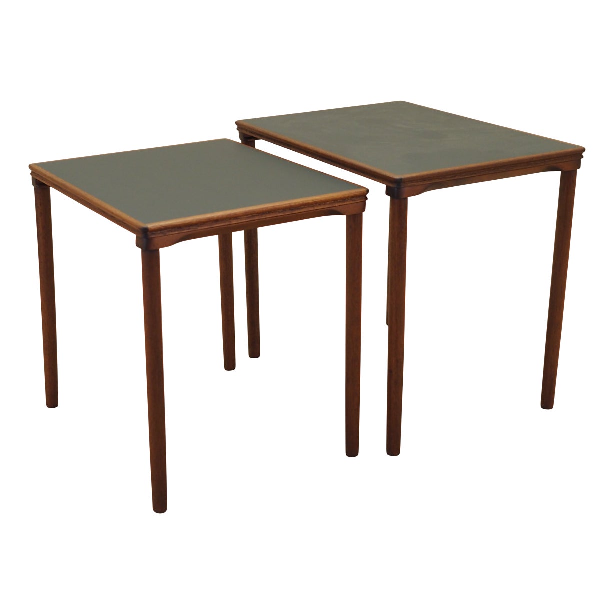Vintage Danish Nesting Tables in Teak, 1970s, Set of 2 | Chairish
