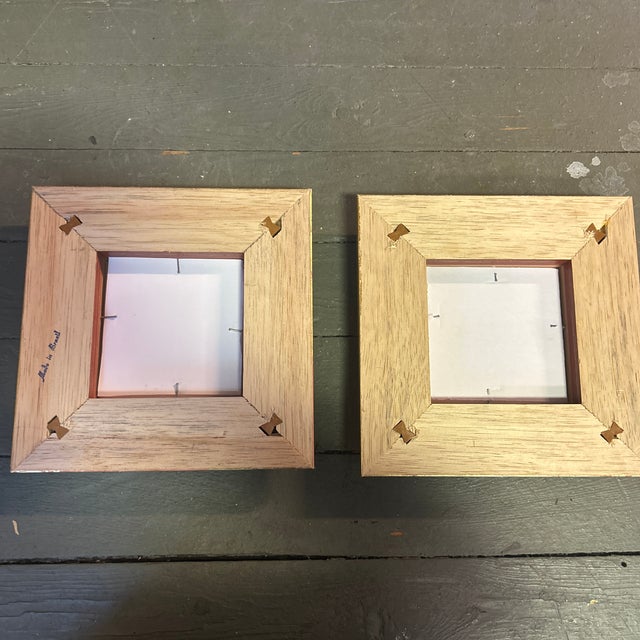 Two Contemporary Original Wayne Cunningham Abstract Ink Drawings - Set ...