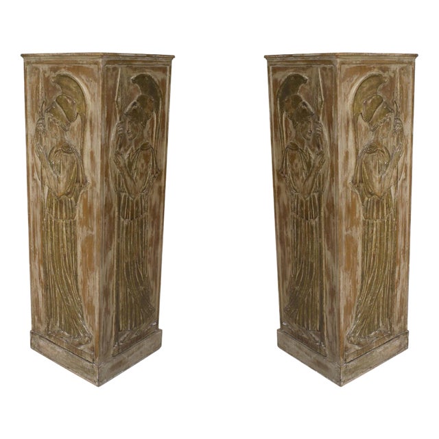 Pine pedestals for sale store
