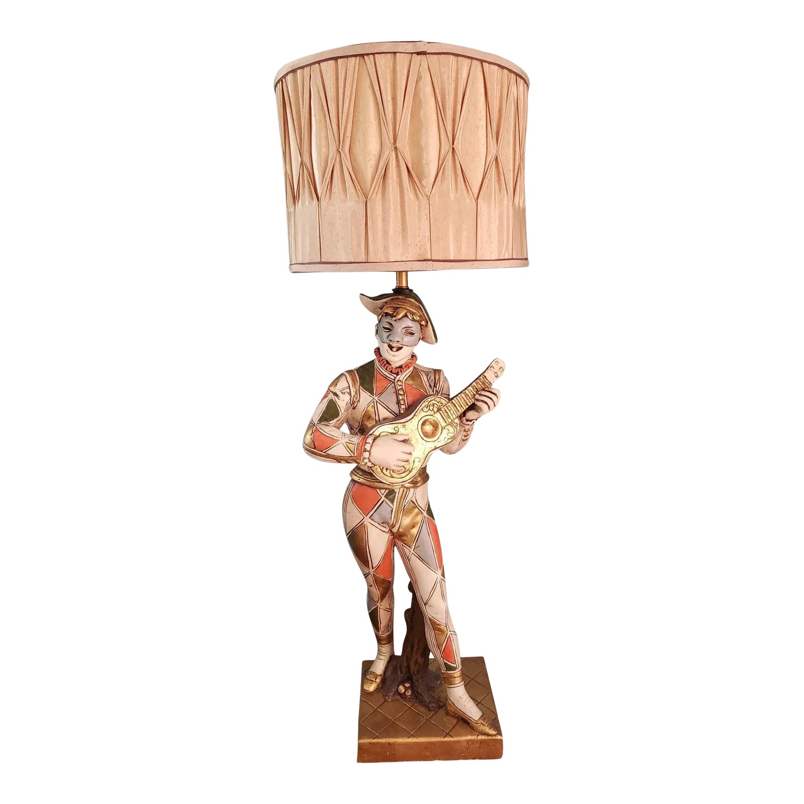 Vintage Marbro Harlequin "Arlequin" Table Lamp | Chairish