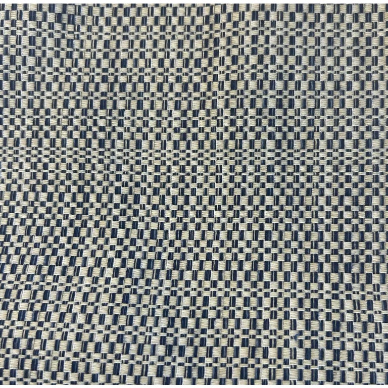 Perennials Raffia Fabric (Color: Grotto) | Chairish