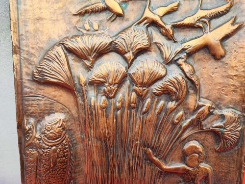 embossed relief