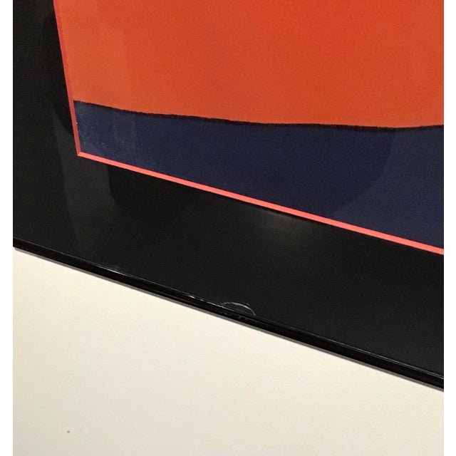Alexander Calder "Sky Swirl" (Braniff Flying Colors), 1974 Limited ...