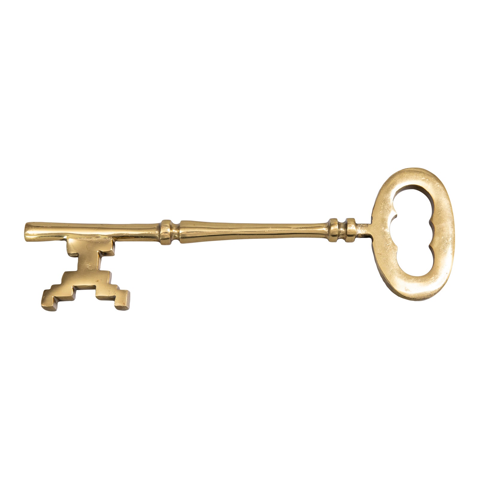 Vintage English Brass Oversized Key Objet d'Art | Chairish
