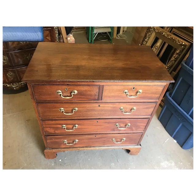 Century 1800 English George III period chest of drawers | Chairish