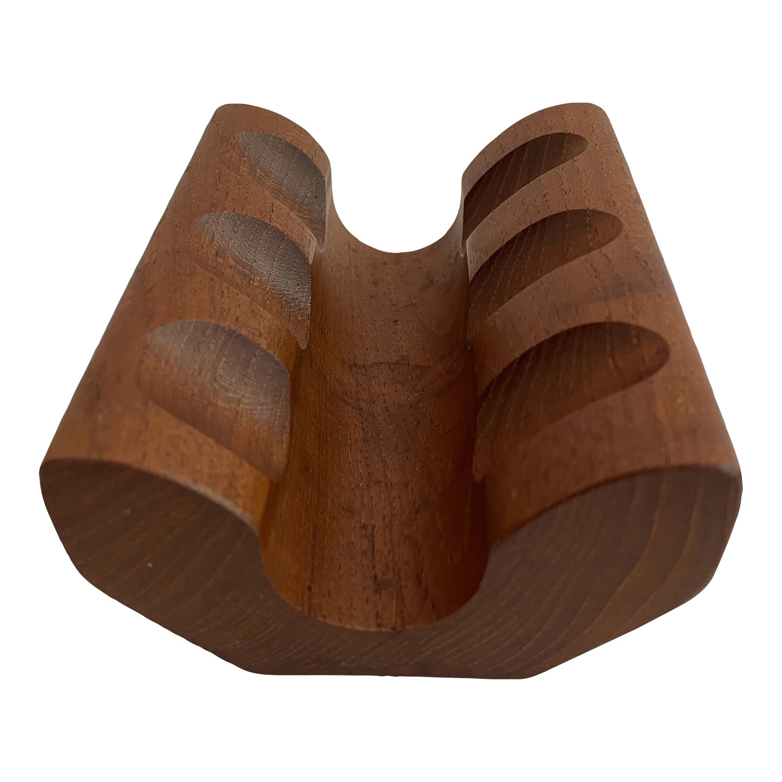 1960's Danish Teak Pipe Rack | Chairish