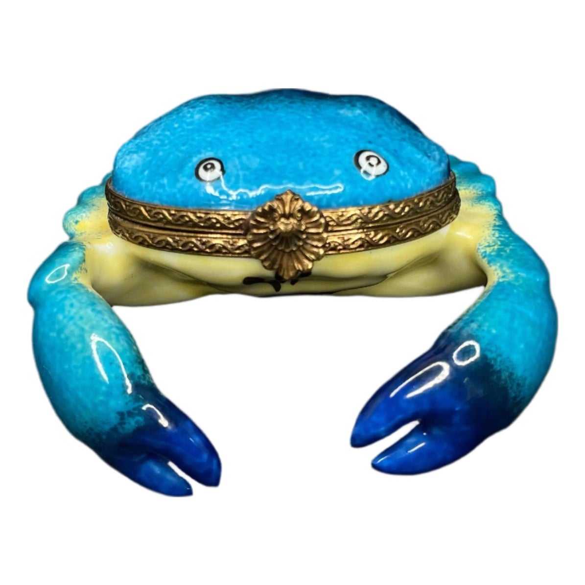 Mid 20th Century Chesapeake Blue Crab Box | Chairish